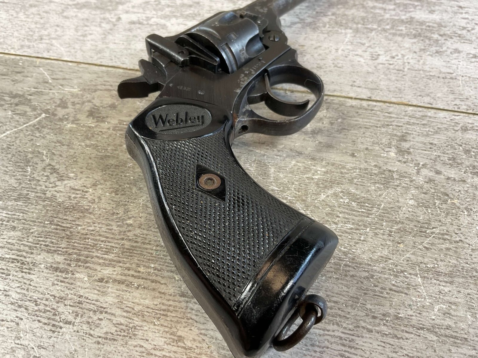 WEBLEY & SCOTT MARK IV .38S&W WAR FINISH REVOLVER - Checkpoint Charlie's